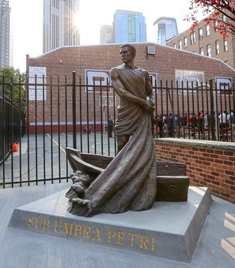 Saint Peter’s Prep unveils statue of young Saint Peter created by ...