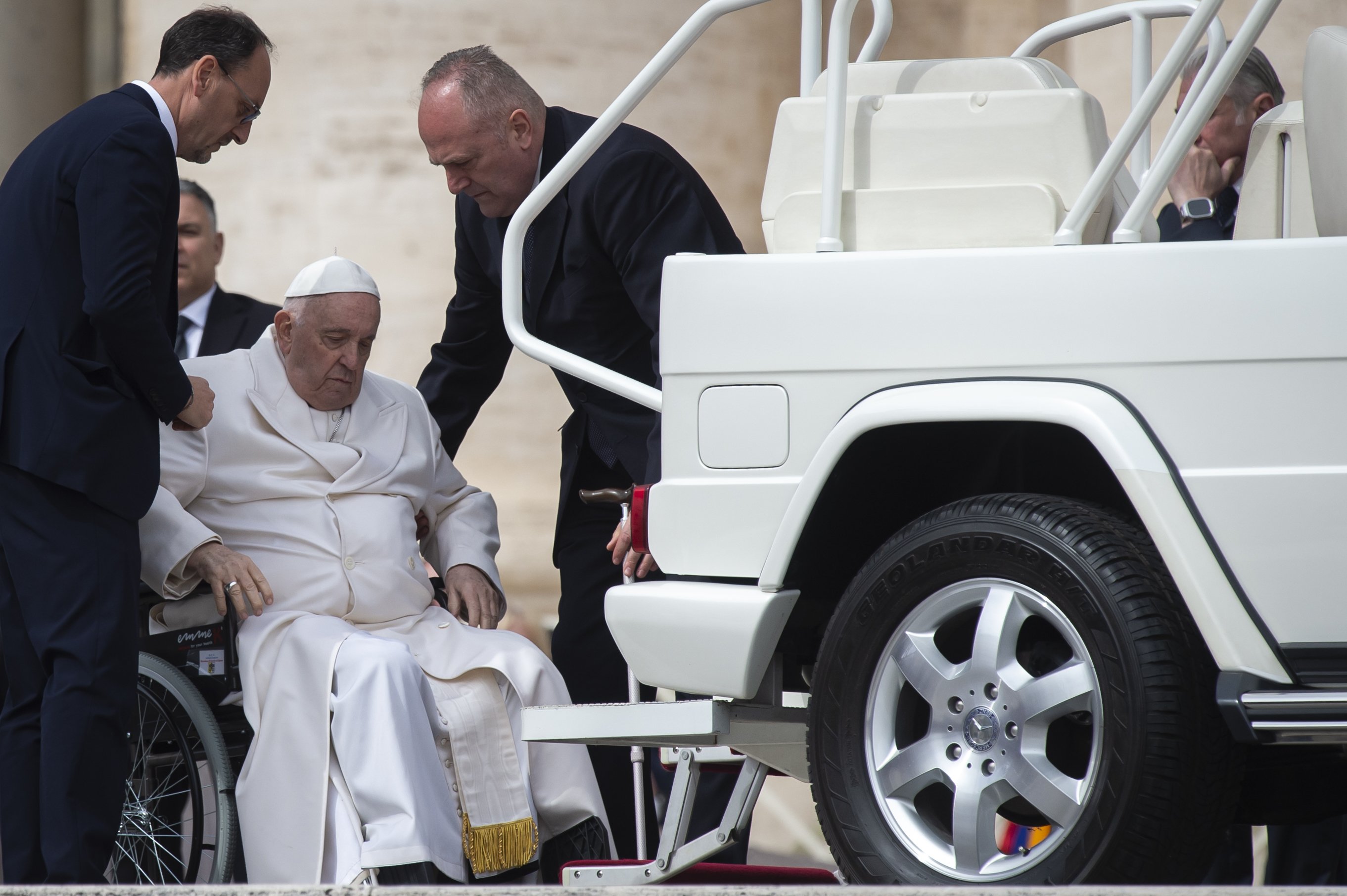 Pope hospitalized for respiratory infection, Vatican says - Jersey Catholic