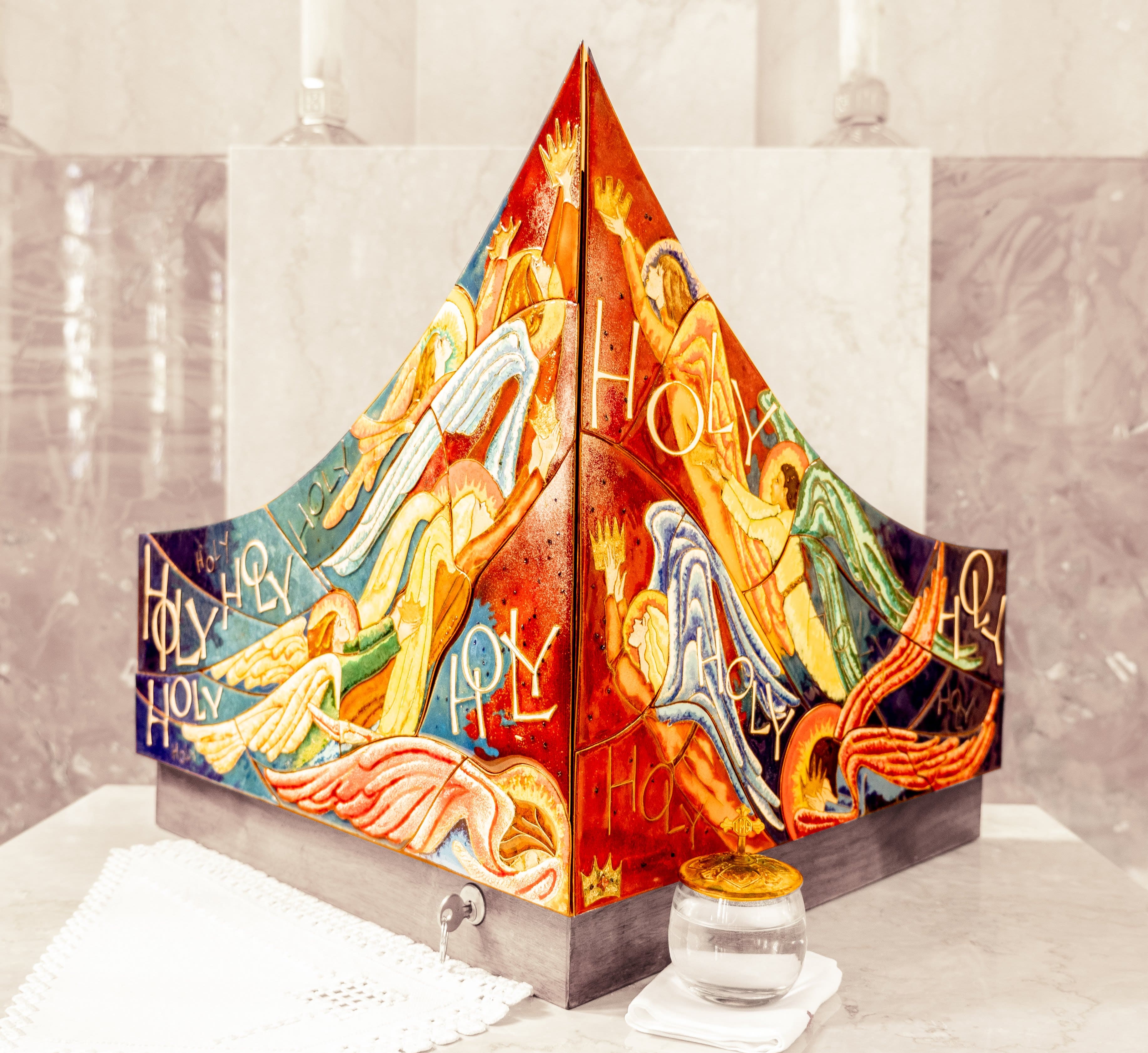 Artists 80 years apart bond over art, God, and Caldwell University ...