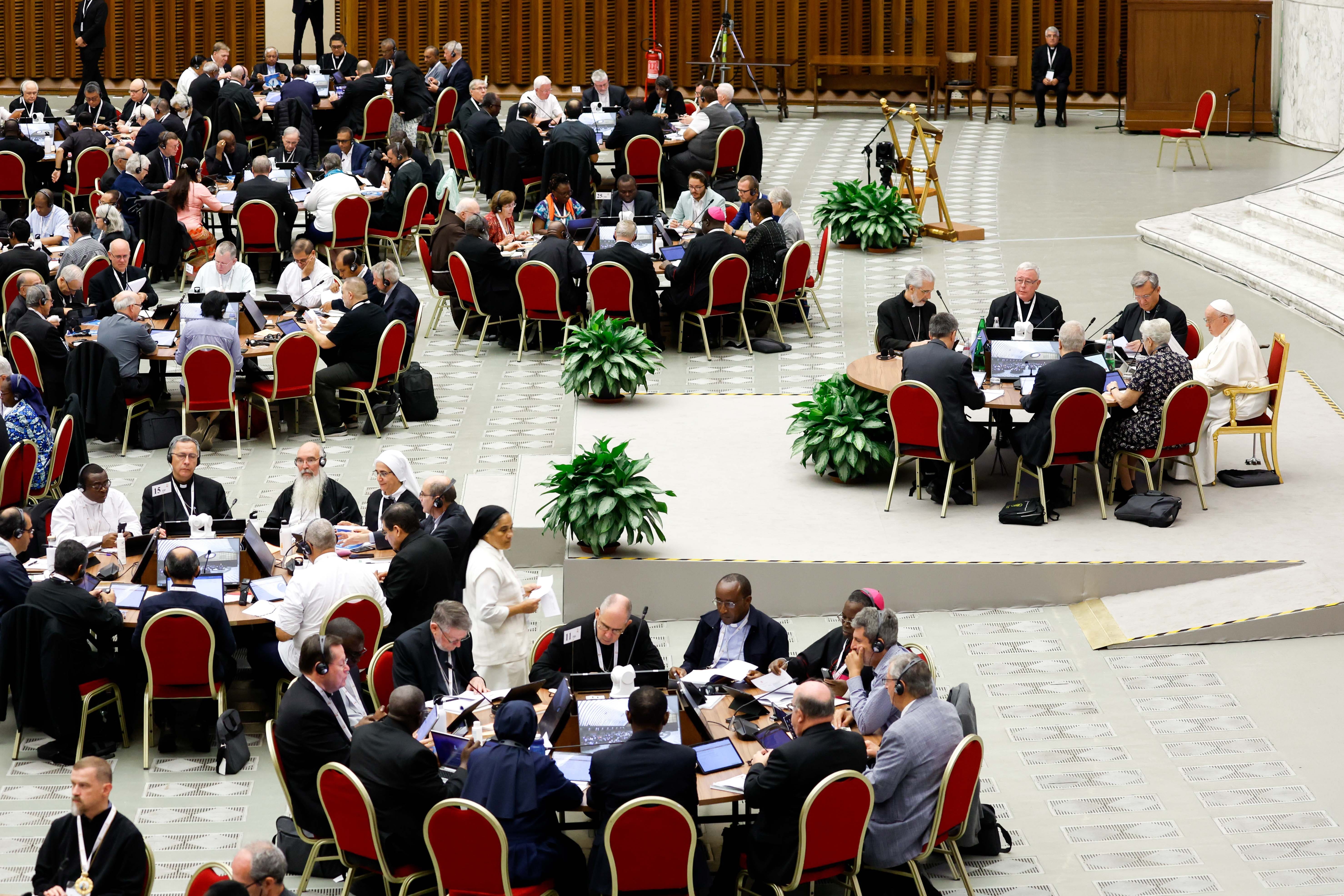 How the synod is modeling a solution to the church's polarization ...